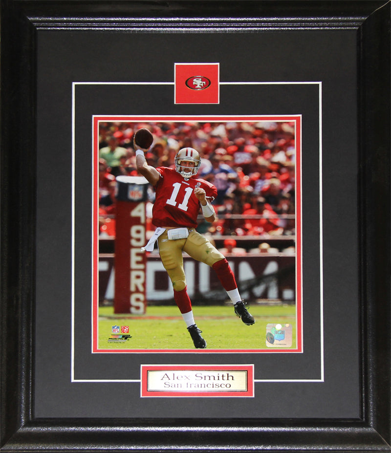 Alex Smith San Francisco 49ers 8x10 Football Memorabilia Collector ...