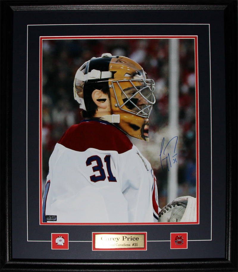 Carey Price Montreal Canadiens Signed 16x20 Hockey Collector Frame ...
