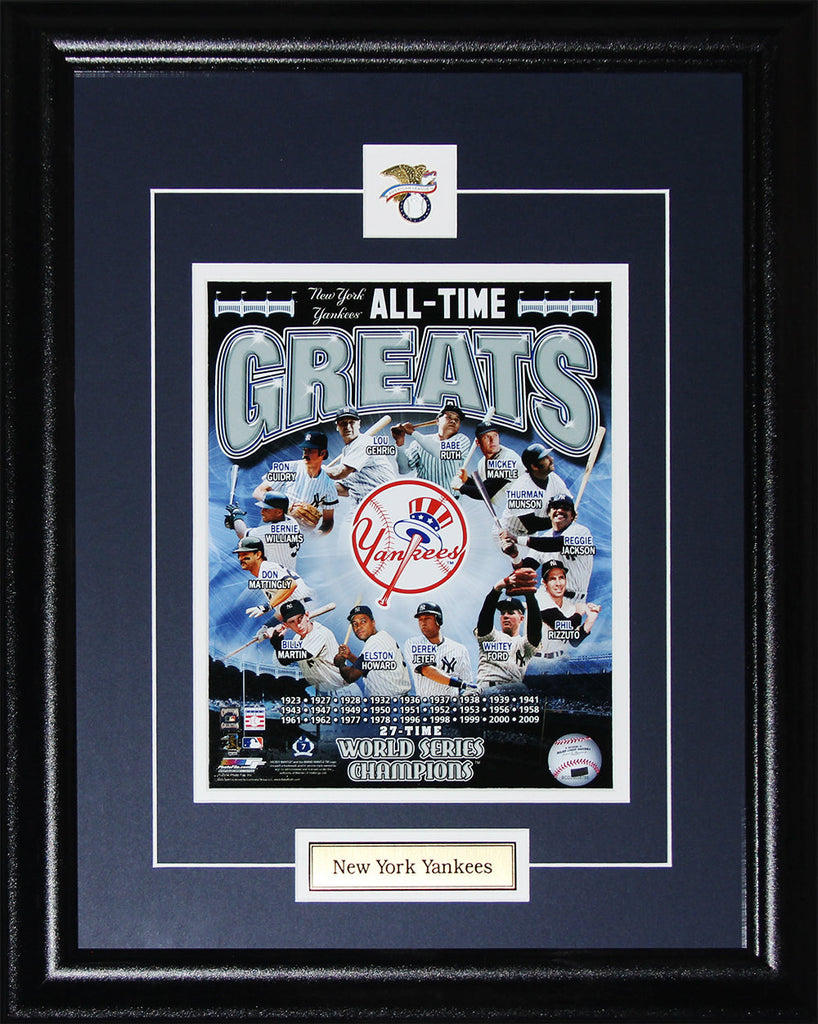 New York Yankees All-Time Greats 8x10 Collage Baseball Collector Frame ...